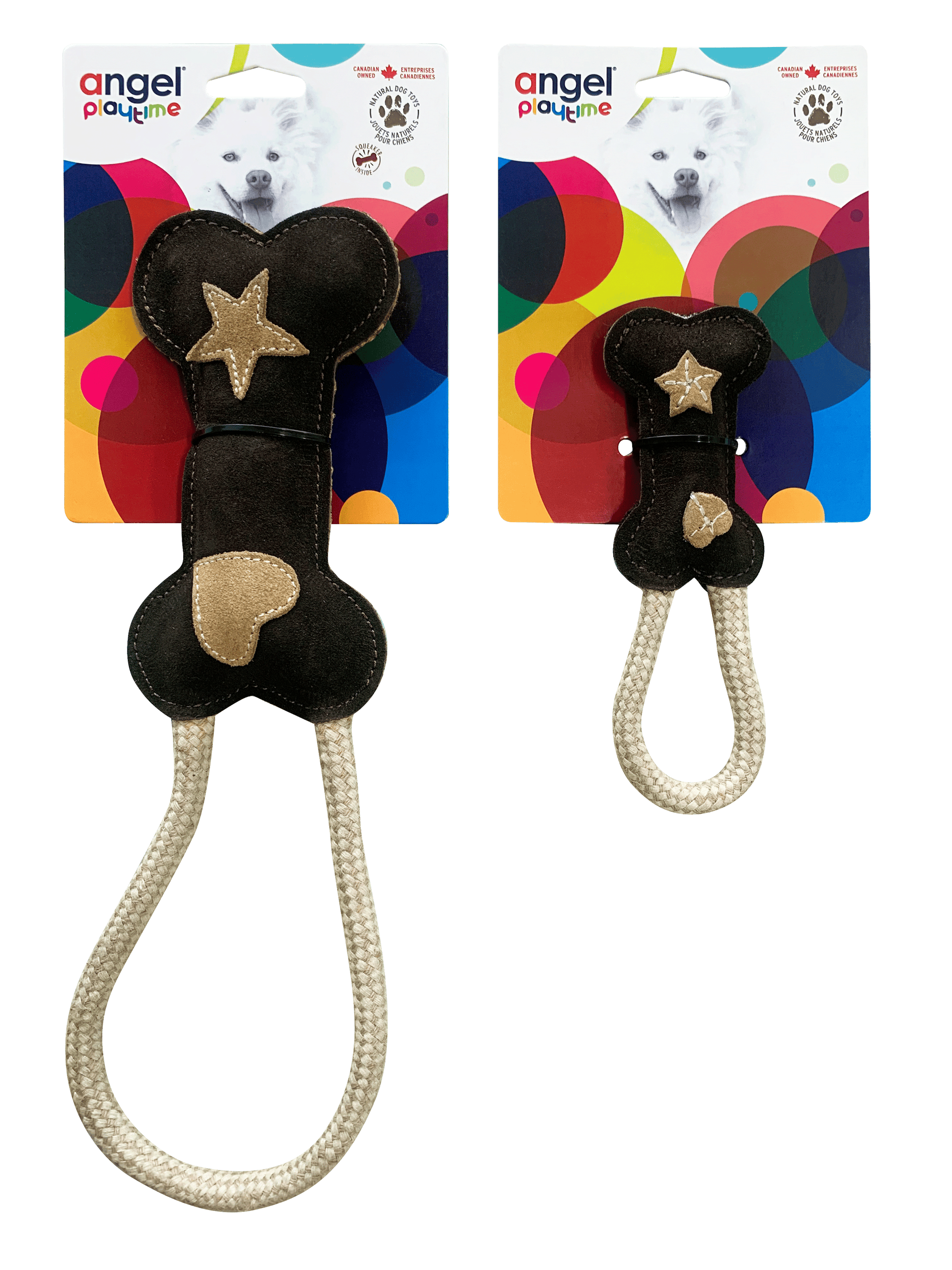 Natural Classic Bone Rope Toy – angelpet-supplies